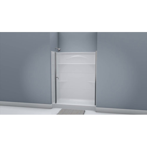 Delta Classic 60 X 58 1 8 Semi Frameless Traditional Sliding Bathtub